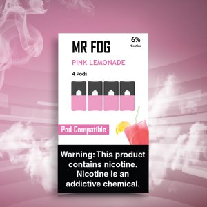 MR FOG PODS PACK OF 4 PINK LEMONADE - Mr Fog - Enjoy To The Last Puff
