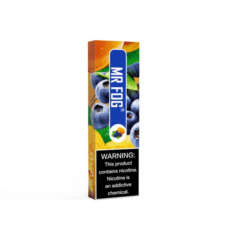 MR FOG 1.3ML DISPOSABLE - BLUEBERRY MANGO - Mr Fog - Enjoy To The Last Puff