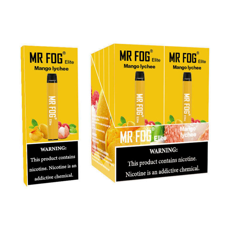 MR FOG ELITE Mango Lychee - Mr Fog - Enjoy To The Last Puff