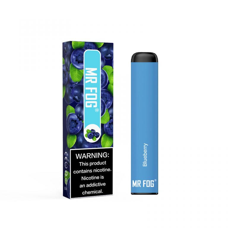 MR FOG 1.3ML DISPOSABLE - BLUEBERRY - Mr Fog - Enjoy To The Last Puff