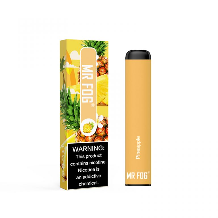 MR FOG 1.3ML DISPOSABLE - PINEAPPLE - Mr Fog - Enjoy To The Last Puff