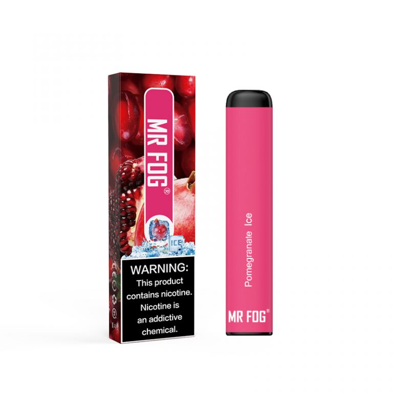 MR FOG 1.3ML DISPOSABLE - POMEGRANATE ICE - Mr Fog - Enjoy To The Last Puff
