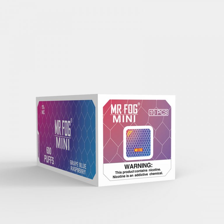 MR FOG MINI Grape Blue Raspberry - Mr Fog - Enjoy To The Last Puff